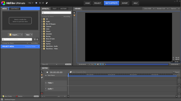 HitFilm web reference manual